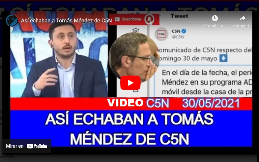 Video Así Echaban A Tomás Méndez De C5n